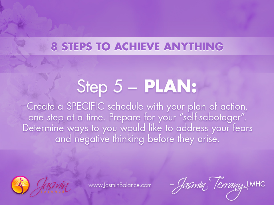 8 Steps to Achieve Anything - Plan