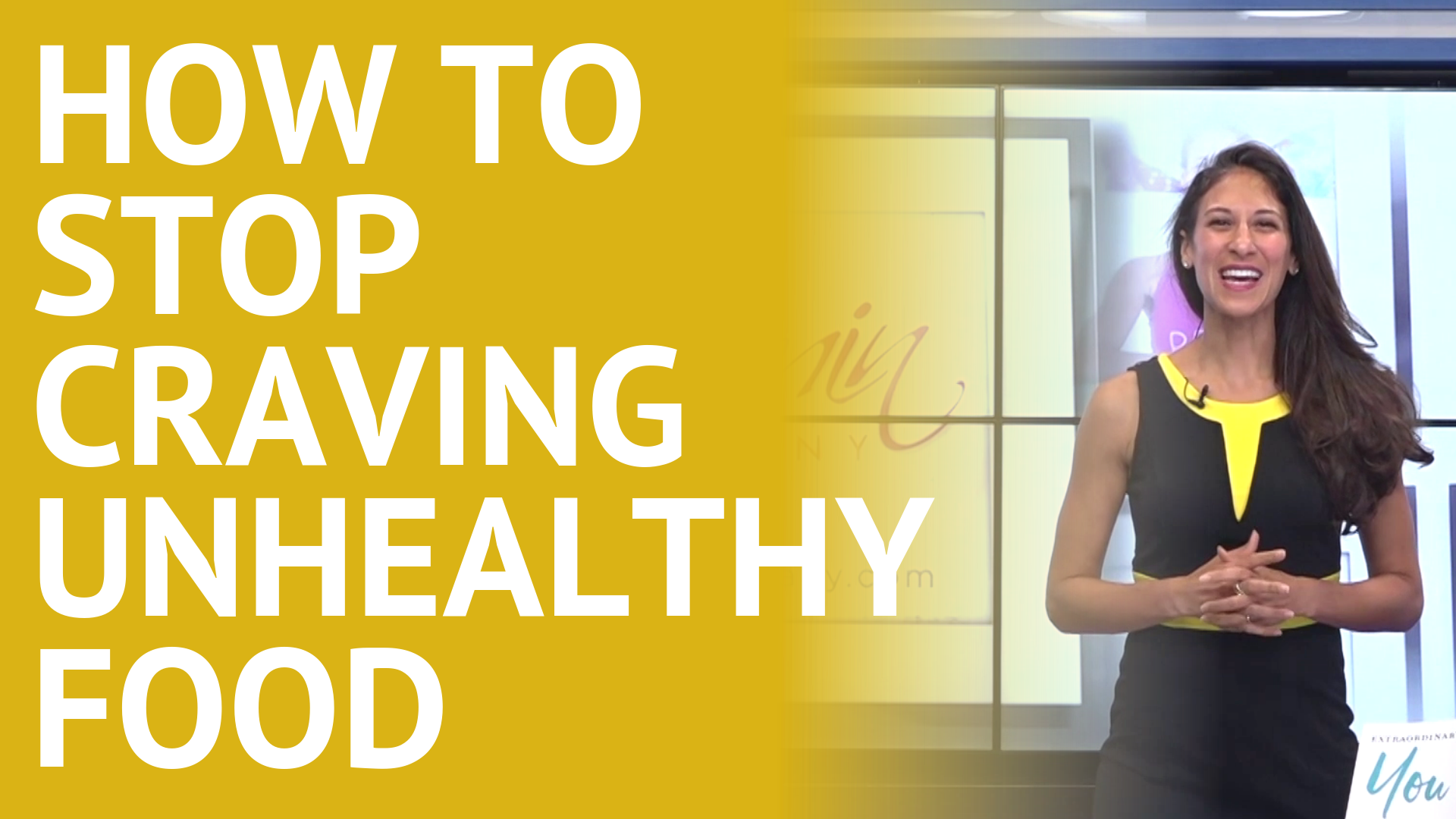 How to Stop Craving Unhealthy Food - Jasmin Terrany
